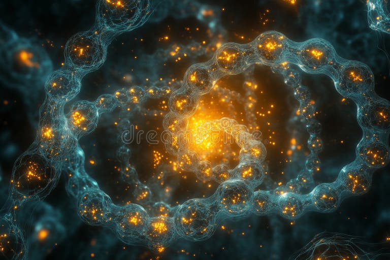 Visual Representation of Virus Protein Structure Showcasing Intricate ...