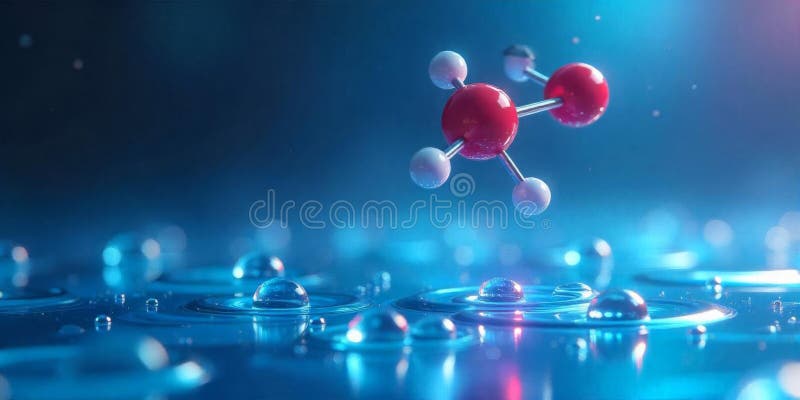 The Water Molecule Adopts a Nonlinear Geometry, with the Two Hydrogen ...