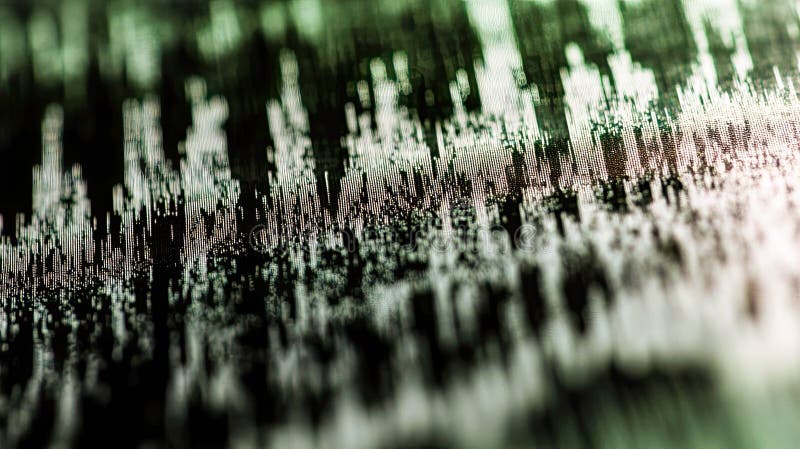 Visual Representation of White Noise Volume Displaying Intricate Sound ...