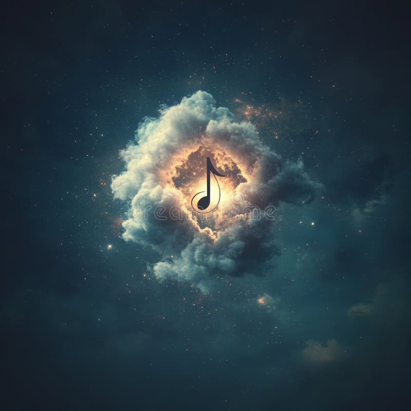 Visual Representations of a Galaxy with Abstract Star and Nebula ...