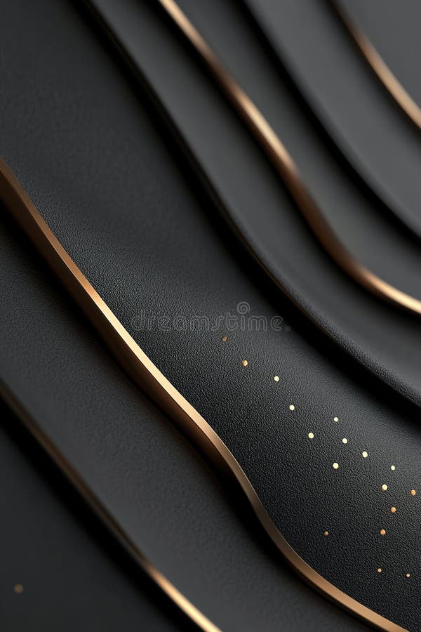 This Visual Showcases a Sleek Black Matte Surface Featuring Smooth ...