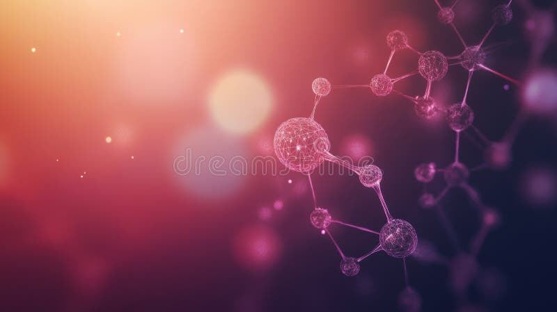 The Visual Showcases a Vibrant Backdrop Filled with Abstract ...