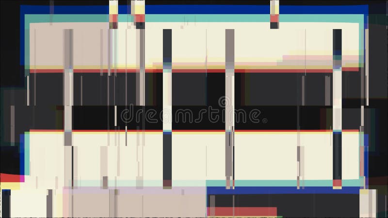 Visual Simulation of Analog Distortion, Glitches, Abstract Psychedelic ...