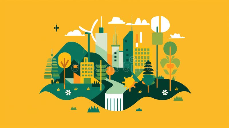 Sustainable Visions: Eco Campaign and App Art Design. Generative AI ...