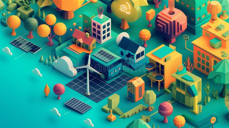 Sustainable Visions: Eco Campaign and App Art Design. Generative AI ...