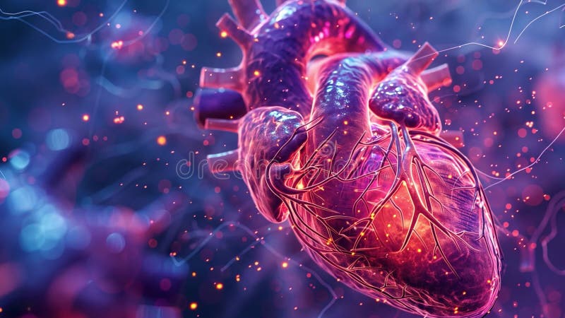Visual of Stem Cells with Heart Tissues Showcases Innovative Future ...
