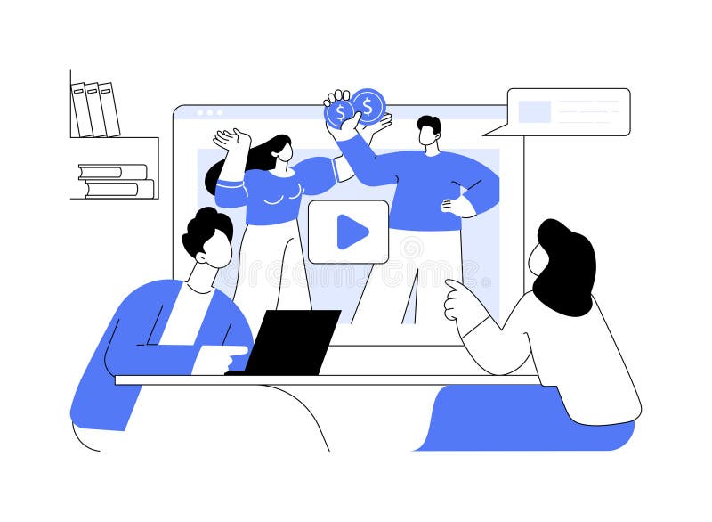 Visual Storytelling Abstract Concept Vector Illustration. Stock Vector ...