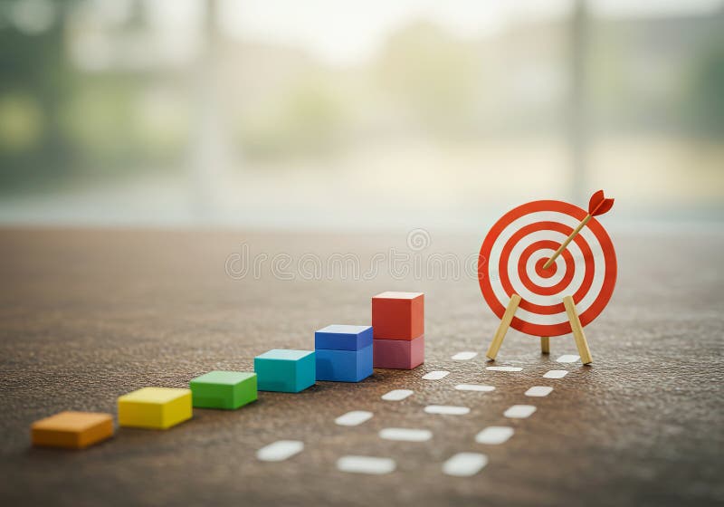 Visual Strategy Development Leadership Path Success Milestone Growth ...