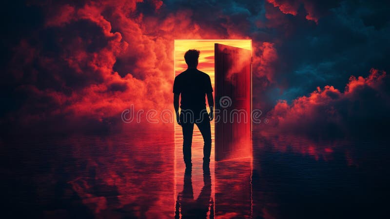 Visual Success through a Silhouette Reflected in a Mirror, Depicting ...