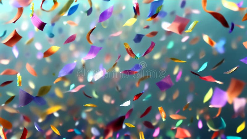 Colorful Confetti stock footage. Video of texture, dancing - 304311926