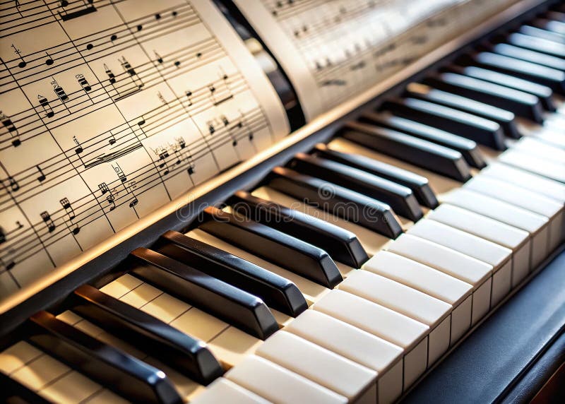 A Visual Symphony Exploring the Intricate World of Piano Music through ...