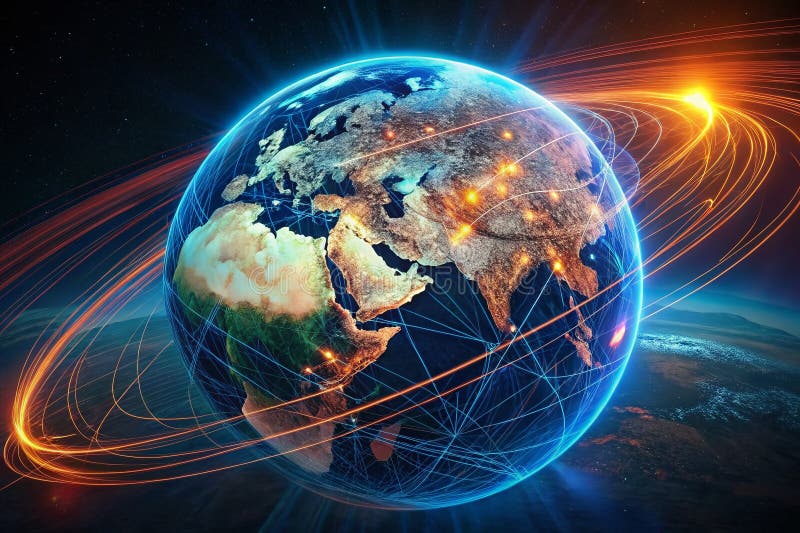 A Visual Symphony of Global Connectivity Unveiling the Intricate ...