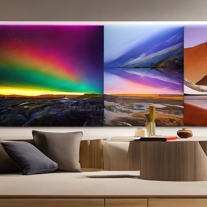 A Visual Symphony of Harmonious Colors, with Complementary Hues ...