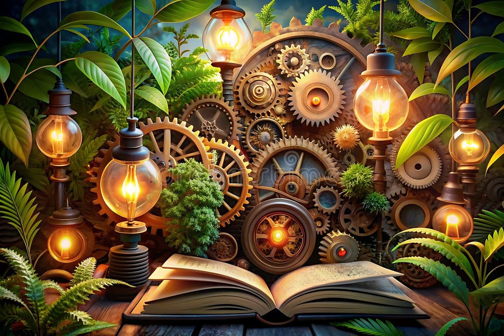 A Visual Symphony of Knowledge Intricate Collage Celebrates the ...