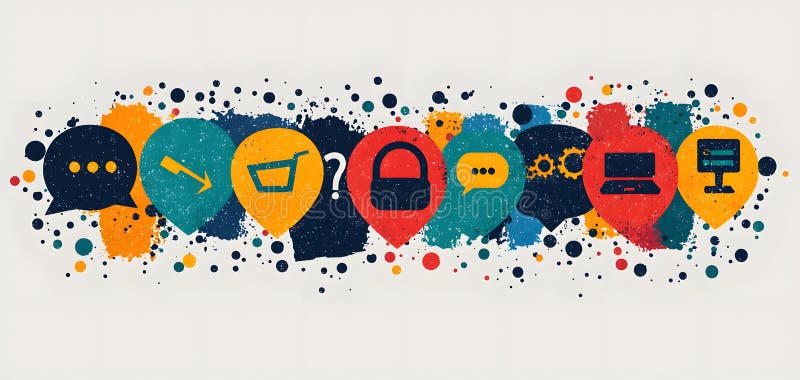 A Visual Symphony of Support: Captivating Icons Representing Stock ...