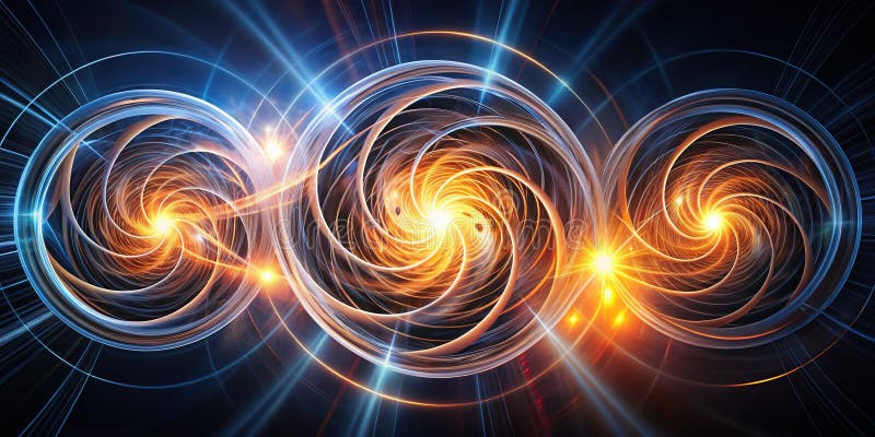 A Visual Symphony Three Intertwined Spirals Symbolize Unity Power and ...