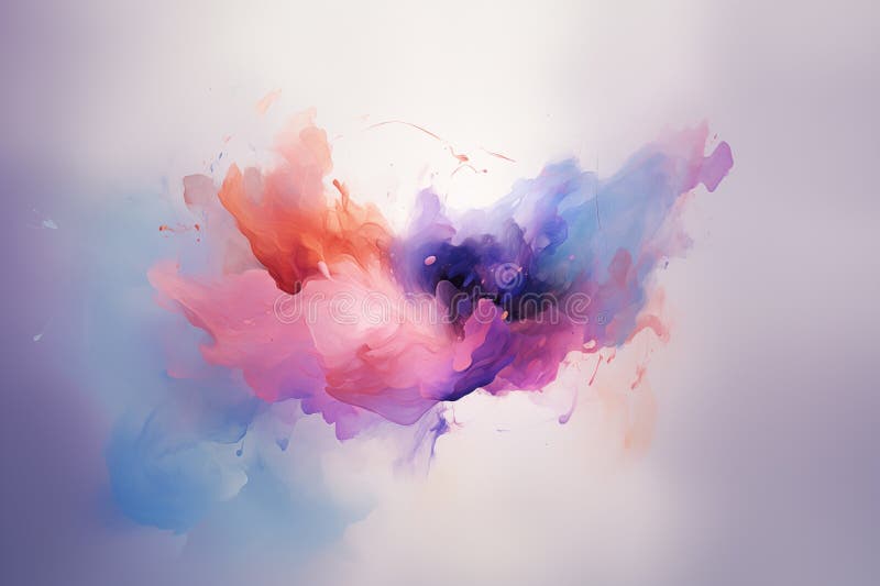 Abstract Eruptions Dynamic Explosions of Color and Form Stock ...