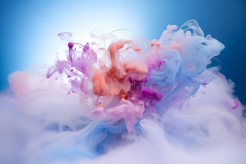 Abstract Eruptions Dynamic Explosions of Color and Form Stock ...