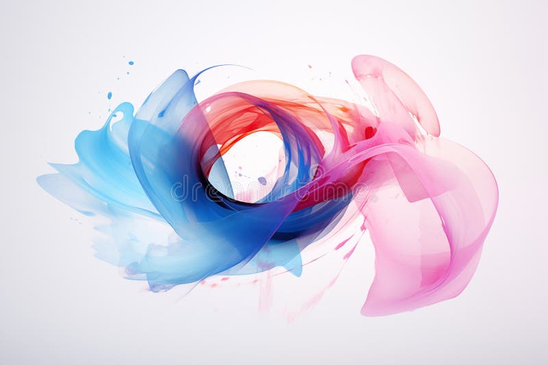 Abstract Eruptions Dynamic Explosions of Color and Form Stock ...