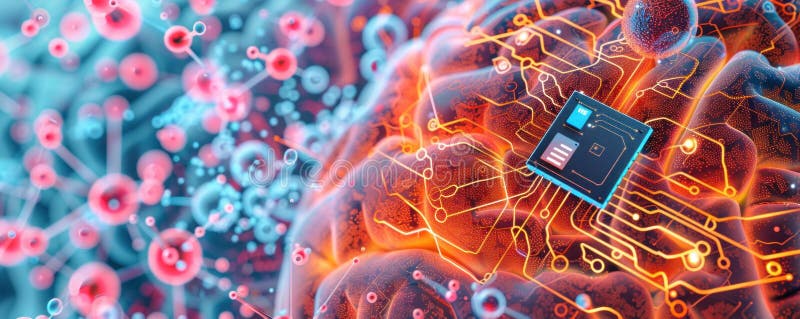 Visual Synthesis of Innovation: a Mosaic of Electronic Circuitry and ...