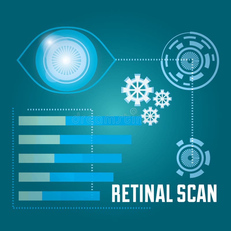 Visual Technology and Digital Connection Stock Vector - Illustration of ...