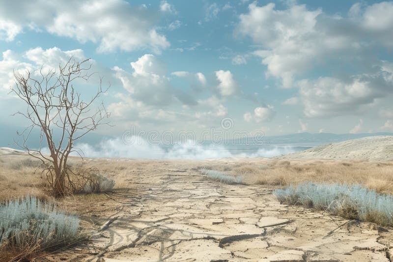 A Visual Testament To Climate Change Capturing the Essence of Drought ...