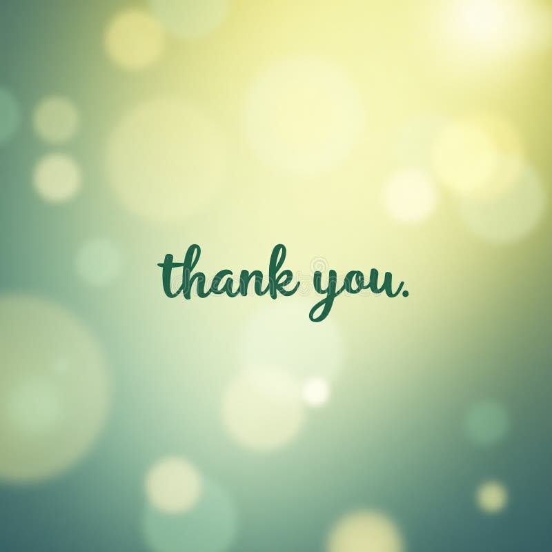 Thank You Script Green Stock Illustrations – 234 Thank You Script Green ...
