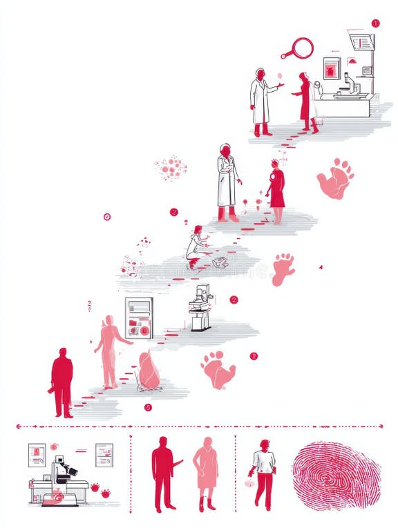 Visual Timeline Illustrating the Steps for Early Detection in Forensic ...