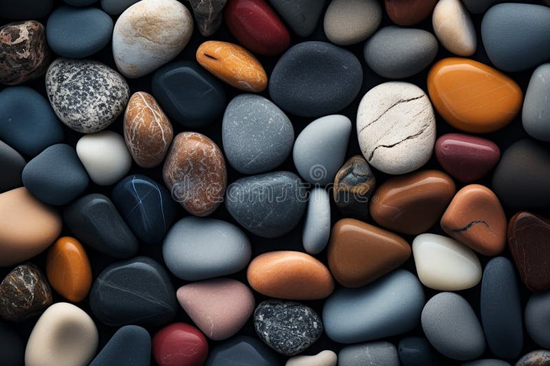 Visual Tranquility a Background of Smooth Stone Surface Texture ...