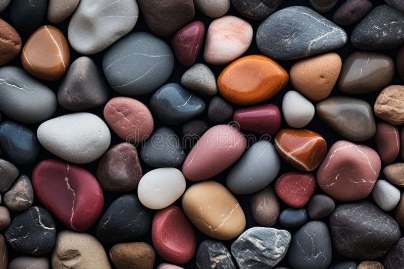 Visual Tranquility a Background of Smooth Stone Surface Texture ...