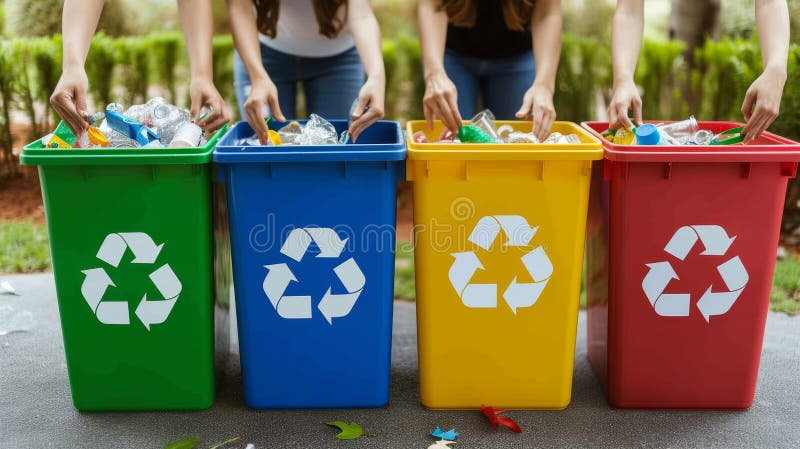 Visual Tutorial for Waste Sorting, from Collection To Recycling, with ...