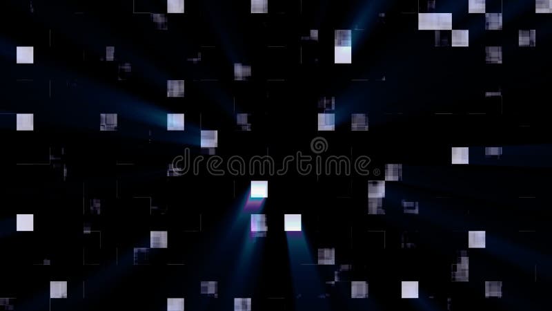 Visual Video Effects Stripes Background, TV Screen Noise Glitch Effect ...