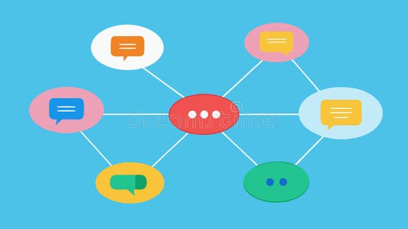 Visual Word Map a Visual Map that Illustrates the Paths of Conversation ...