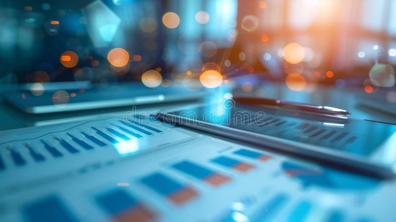 Business Marketing Concept View. Stock Illustration - Illustration of ...