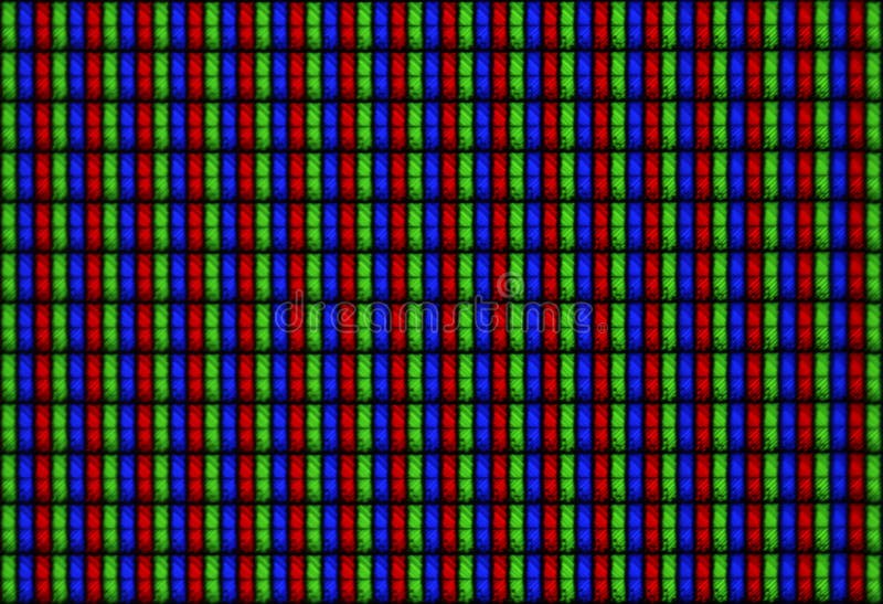 LCD RGB - Macro foto de archivo. Imagen de moderno, detalle - 28875884