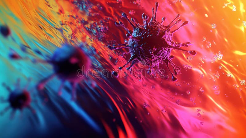 Visualization of Antibodies Attacking Virus Particles in a Dynamic ...