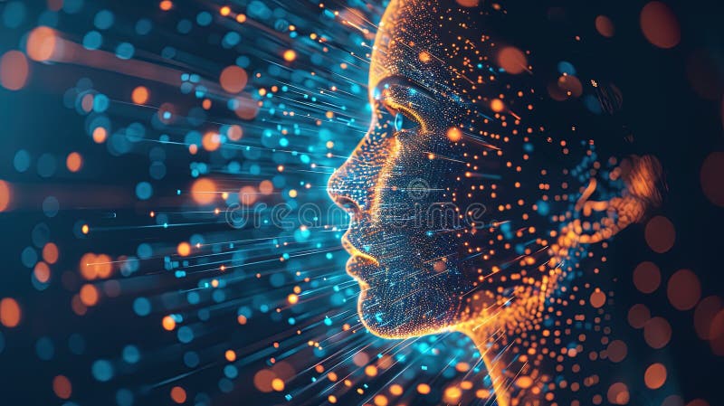 Visualization of Big Data Flows from a Digital Human Head. Information ...