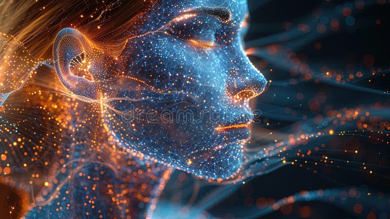 Visualization of Big Data Flows from a Digital Human Head. Information ...