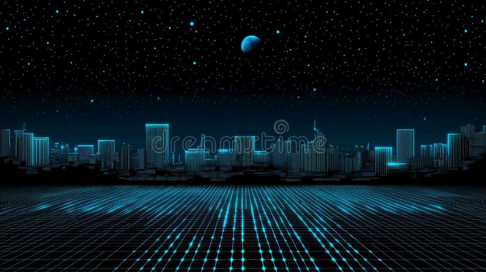 Visualization of a Blockchain Metaverse Smart City NFT Digital Real ...