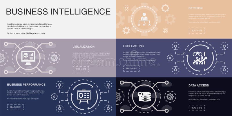 Visualization, Business Performance Stock Vector - Illustration of ...