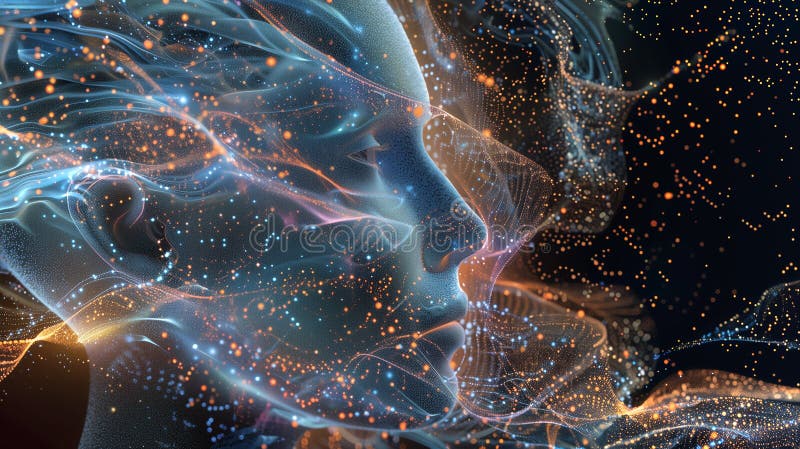 A Visualization of Consciousness Transfer Showcasing Neural Networks ...