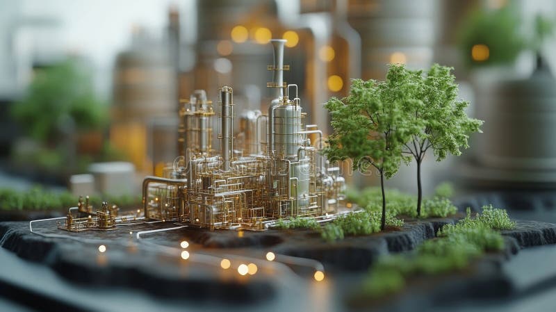 Comparative Visualization of Traditional Industrial and Green ...