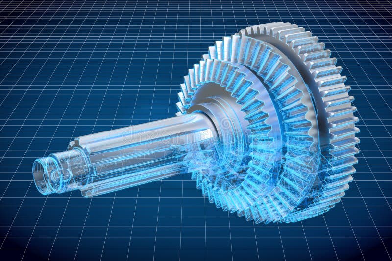 Visualization 3d Cad Model, 3D Stock Illustration - Illustration of ...