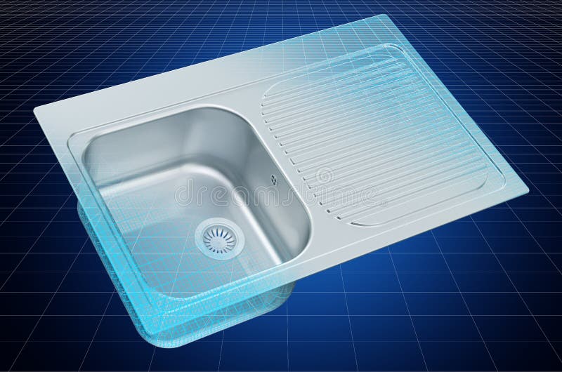 Sink Blueprint Stock Illustrations – 882 Sink Blueprint Stock ...