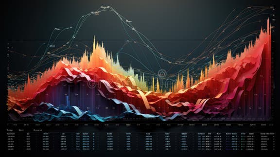 Visualization Data Infographics Stock Illustration - Illustration of ...