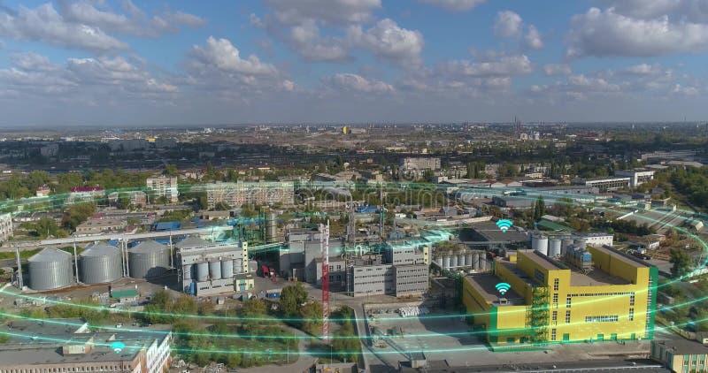 Visualization of Signal Transmission from the Tower. a Cell Data Tower ...