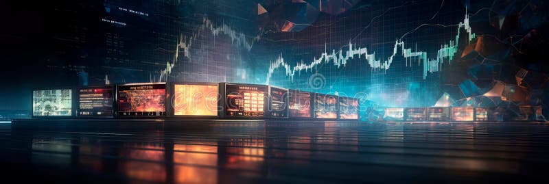 Visualization of a Decentralized Exchange Platform, Showcasing the ...