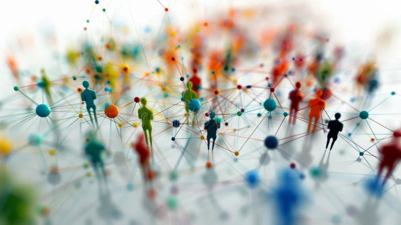 A Visualization of the Degrees of Separation between Individuals in a ...