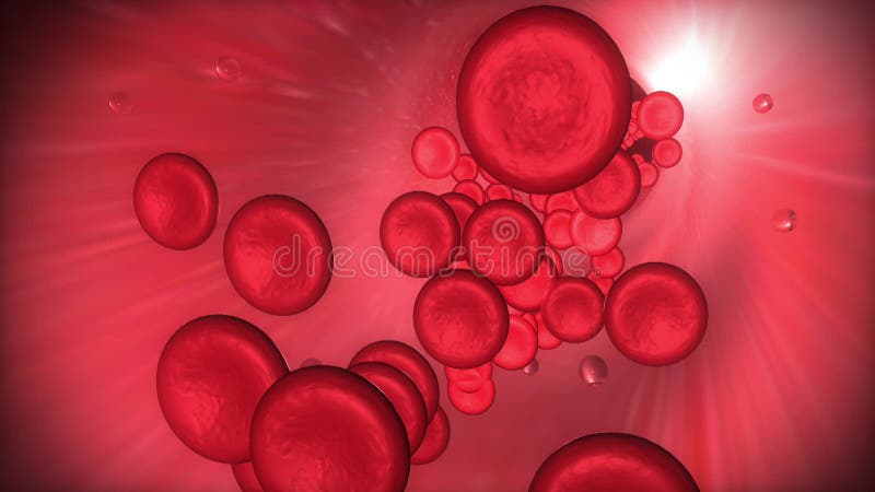 IV Injection into Blood Stream Stock Footage - Video of biomolecule ...