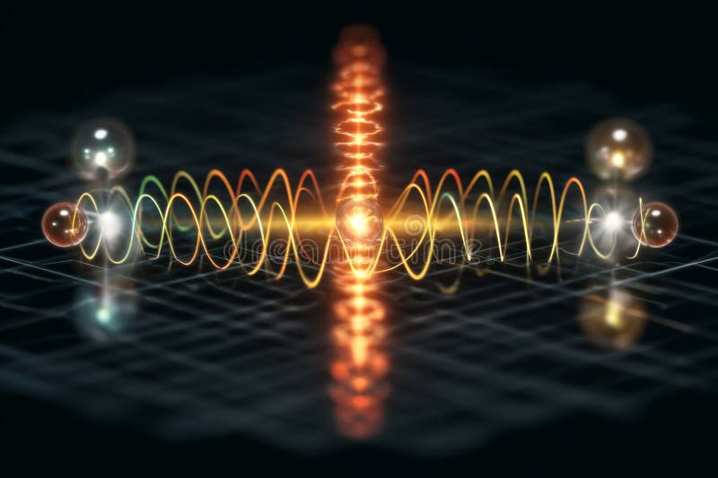 This Visualization Depicts Quantum Entanglement, Showcasing Two ...